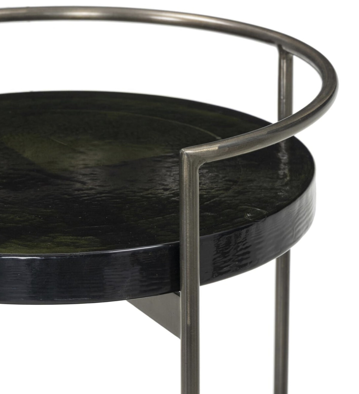 Mira Bar Cart, Moss Cast Glass | CA89 Home